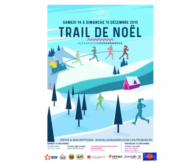 TRAIL DE NOEL LES SAISIES 14 & 15 DECEMBRE 2019 – Refuge du Lachat